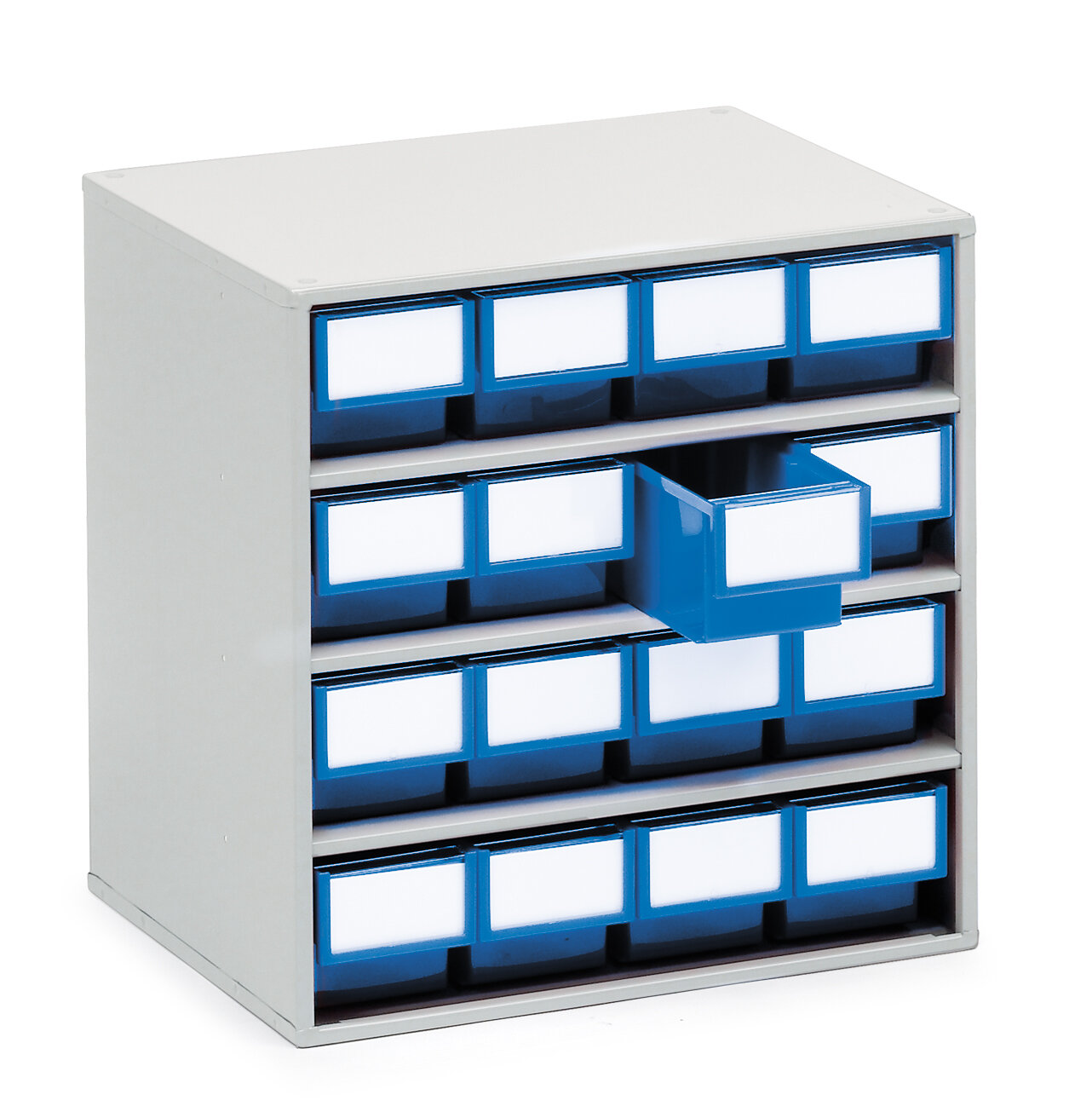 Storage Cabinet w/ 16 drawers type 3010-6 BLUE | Treston