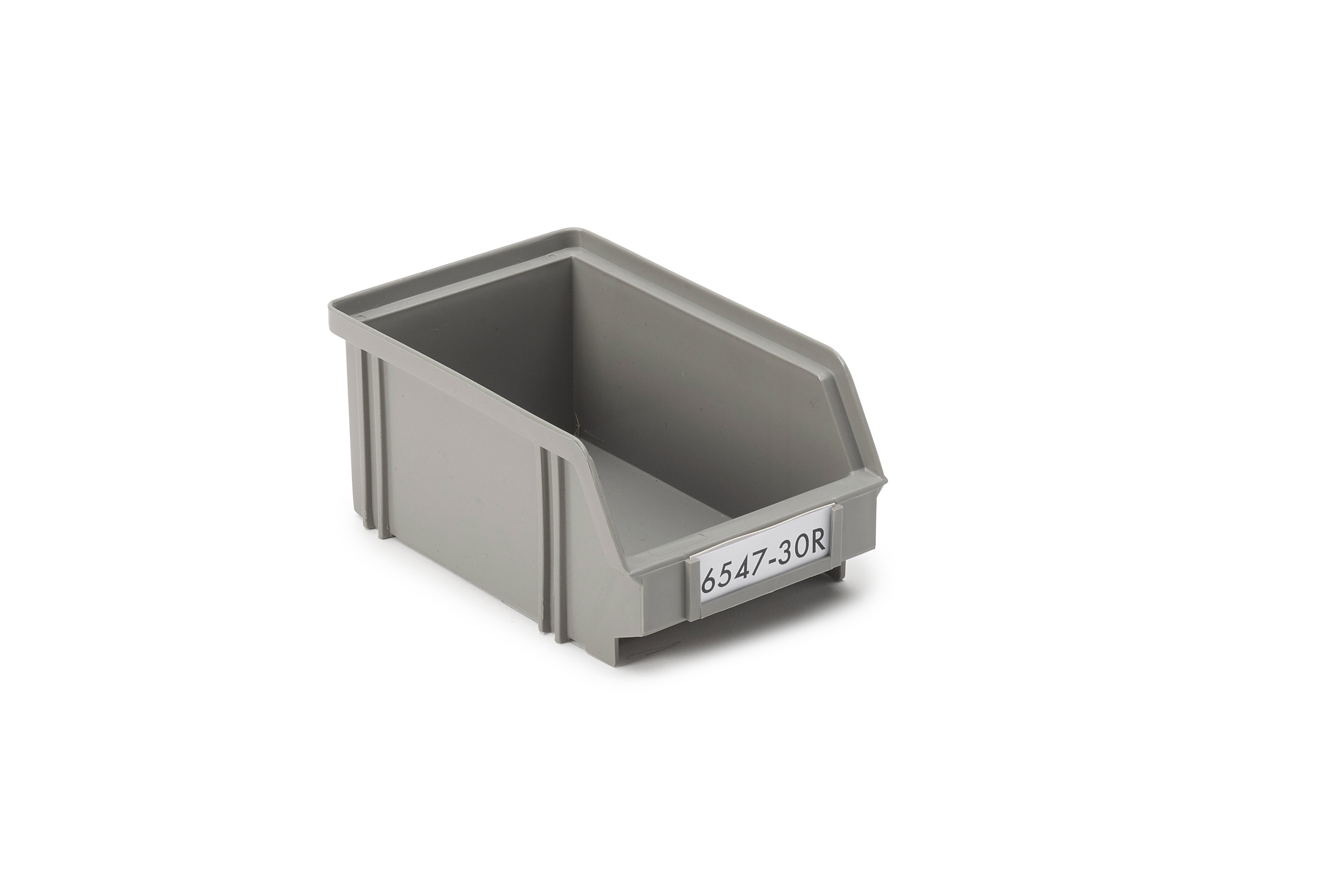 Treston ReBOX stacking bin 4.1"x6.3"x2.9", grey | Treston