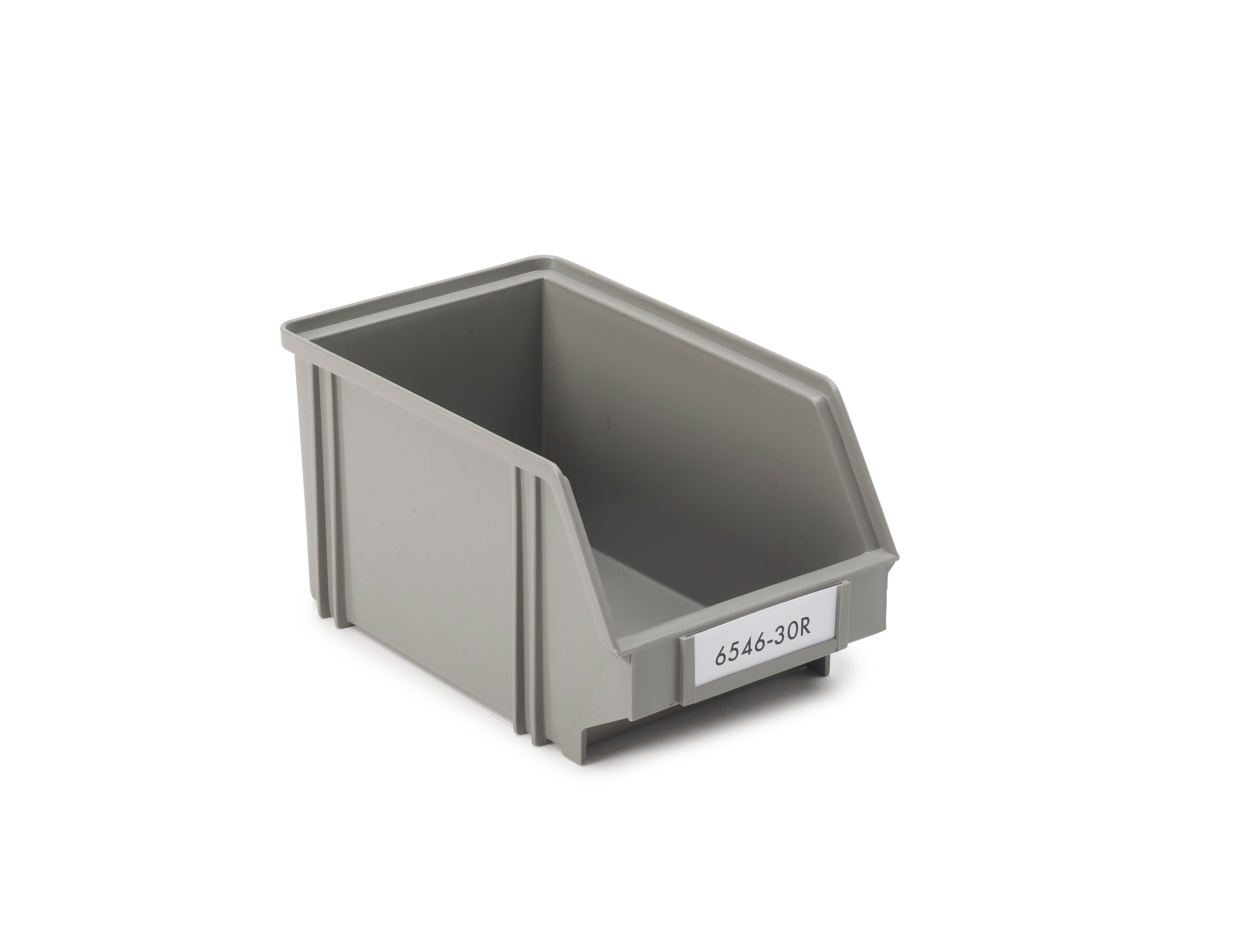 Treston ReBOX stacking bin 5.7"x9.8"x5", grey | Treston