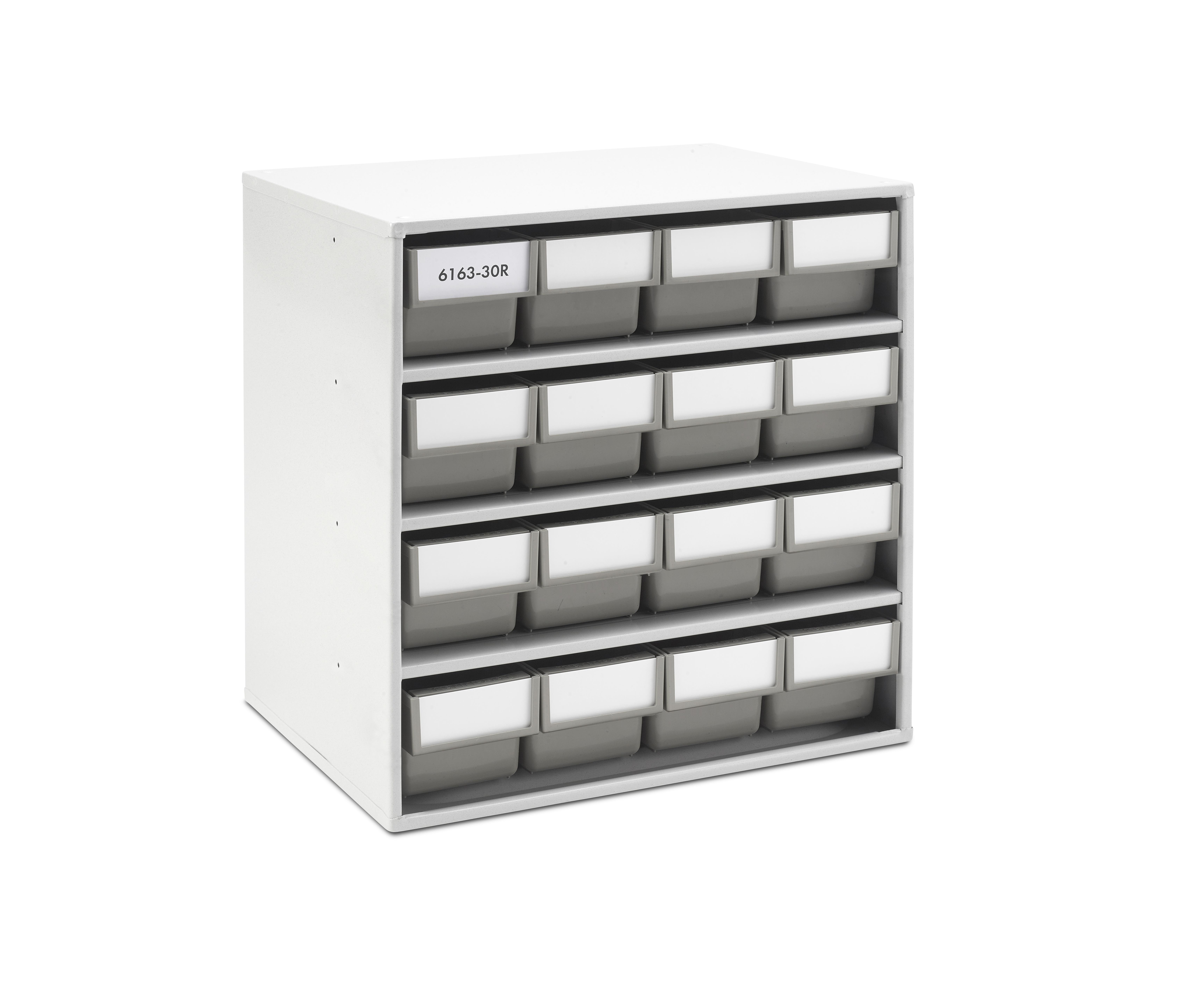 Treston ReBOX storage bin cabinet 15.7"x11.8"x15.6", grey | Treston