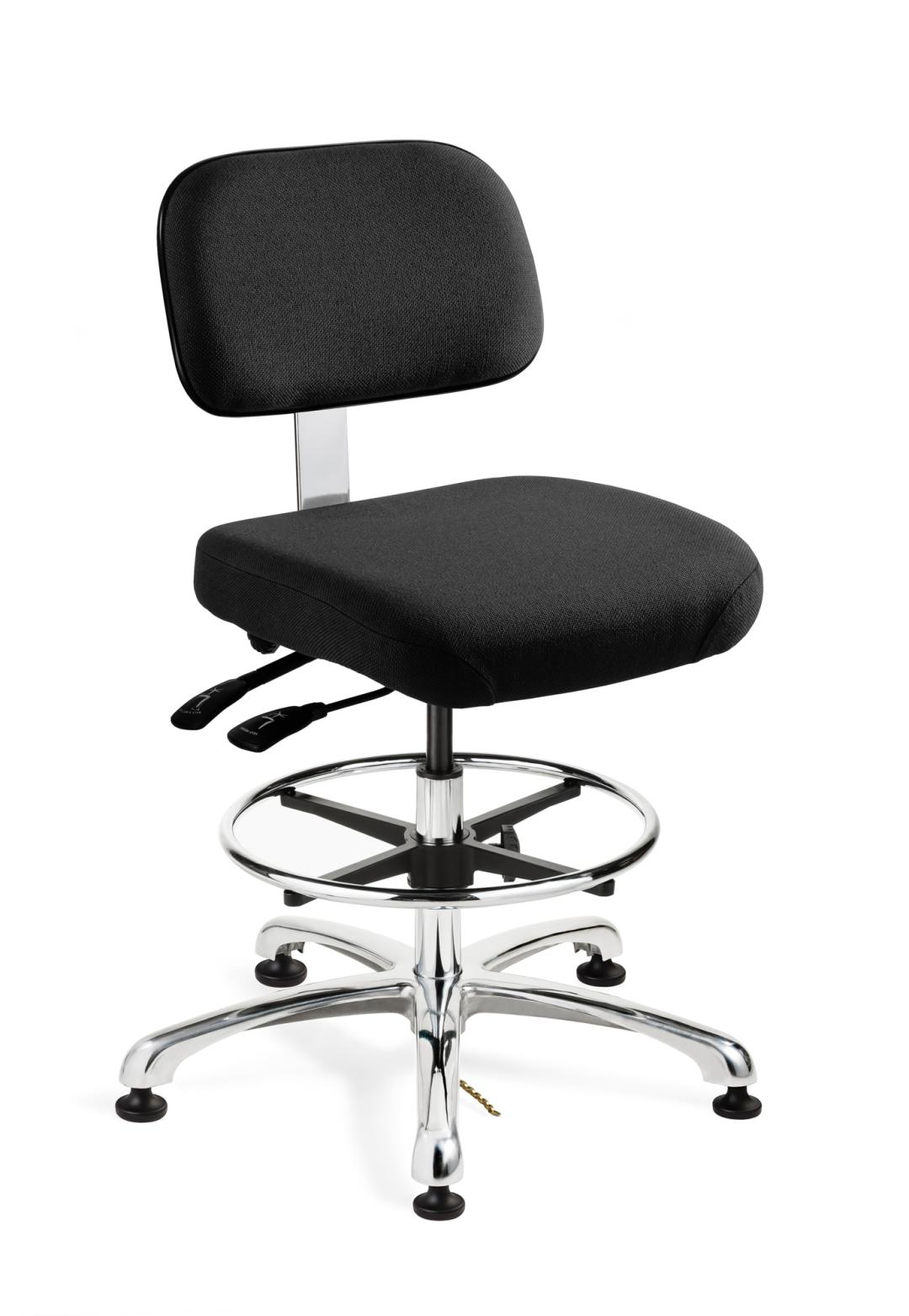Doral ESD Upholstered Chair, Articulating Seat & Back Tilt, | Treston