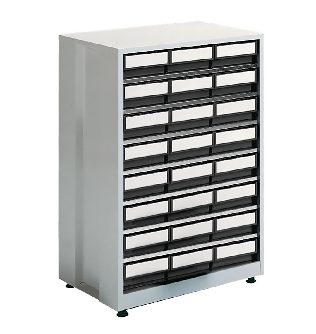 ESD High Density Cabinet w/ 24 drawer type 4020-4ESD BLACK | Treston