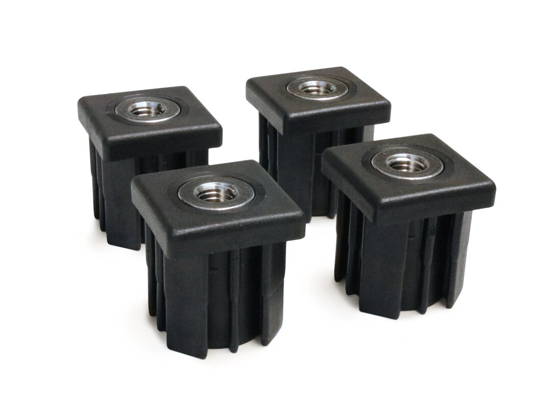 Inserts, pack of (4), leveling glides, TP frame | Treston