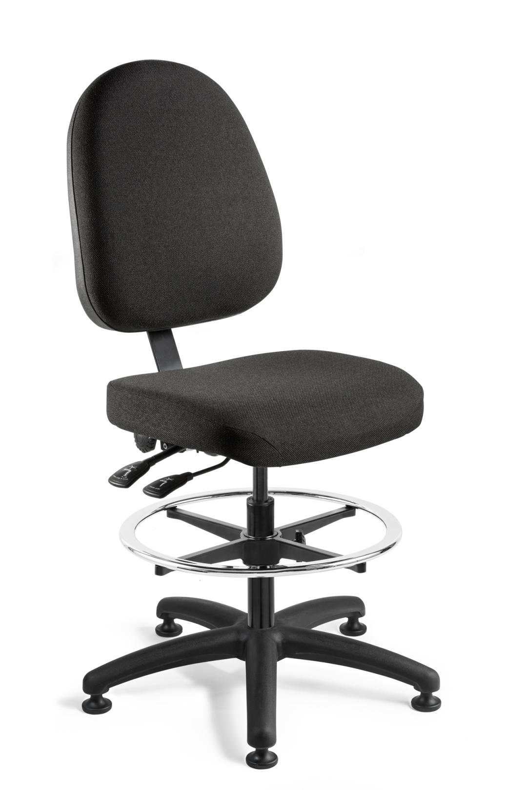 Integra Upholstered Chair w/Large Back, Articulating Seat & | Treston