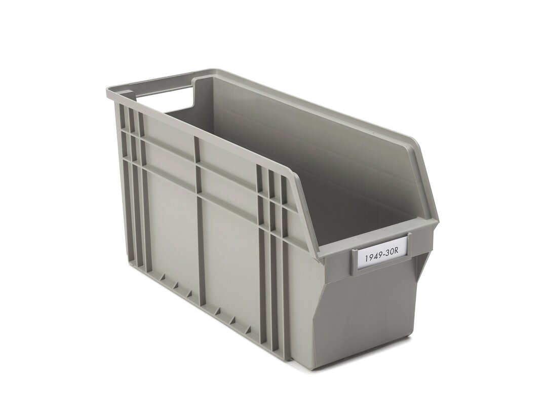 Treston ReBOX storage bin 19.29” x 7.28” x 9.84” stackable, | Treston