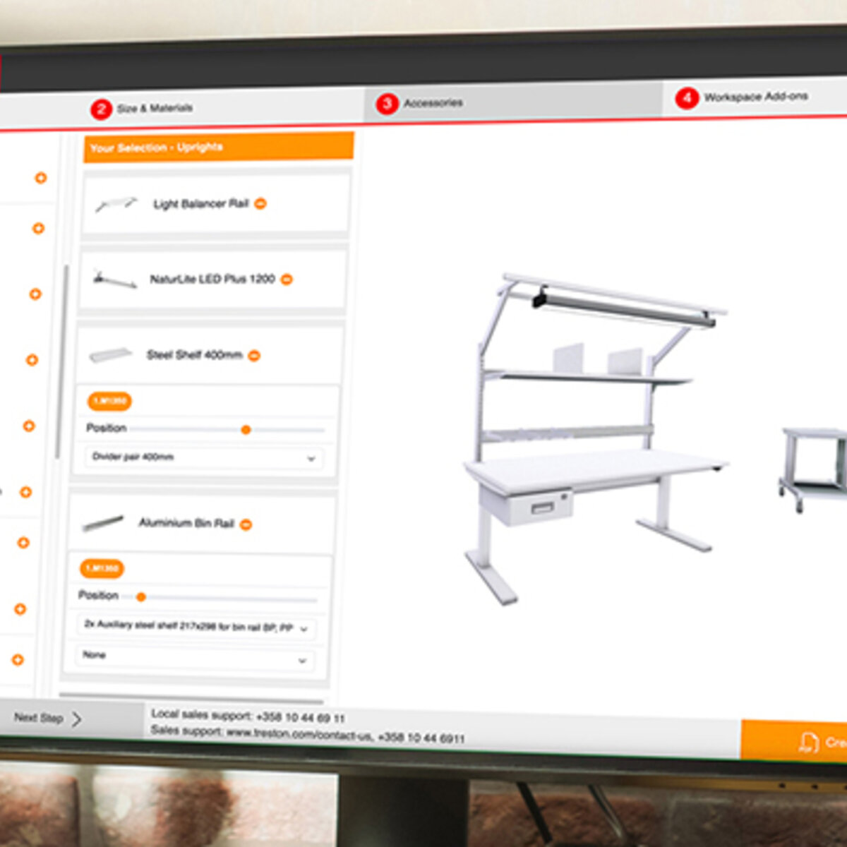 Improved user experience with an enhanced 3D Configurator | Treston