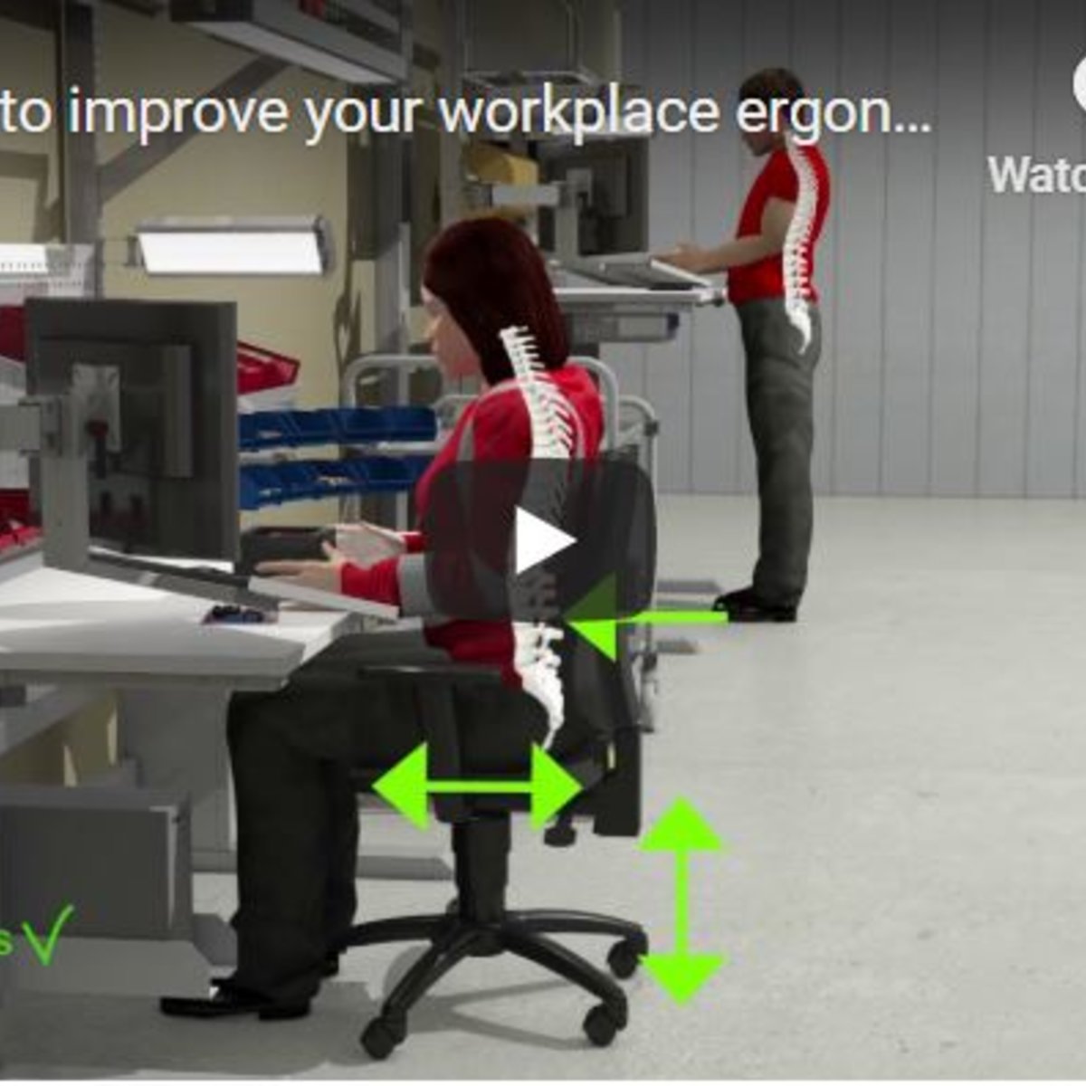 Workplace Ergonomics Animation | Treston