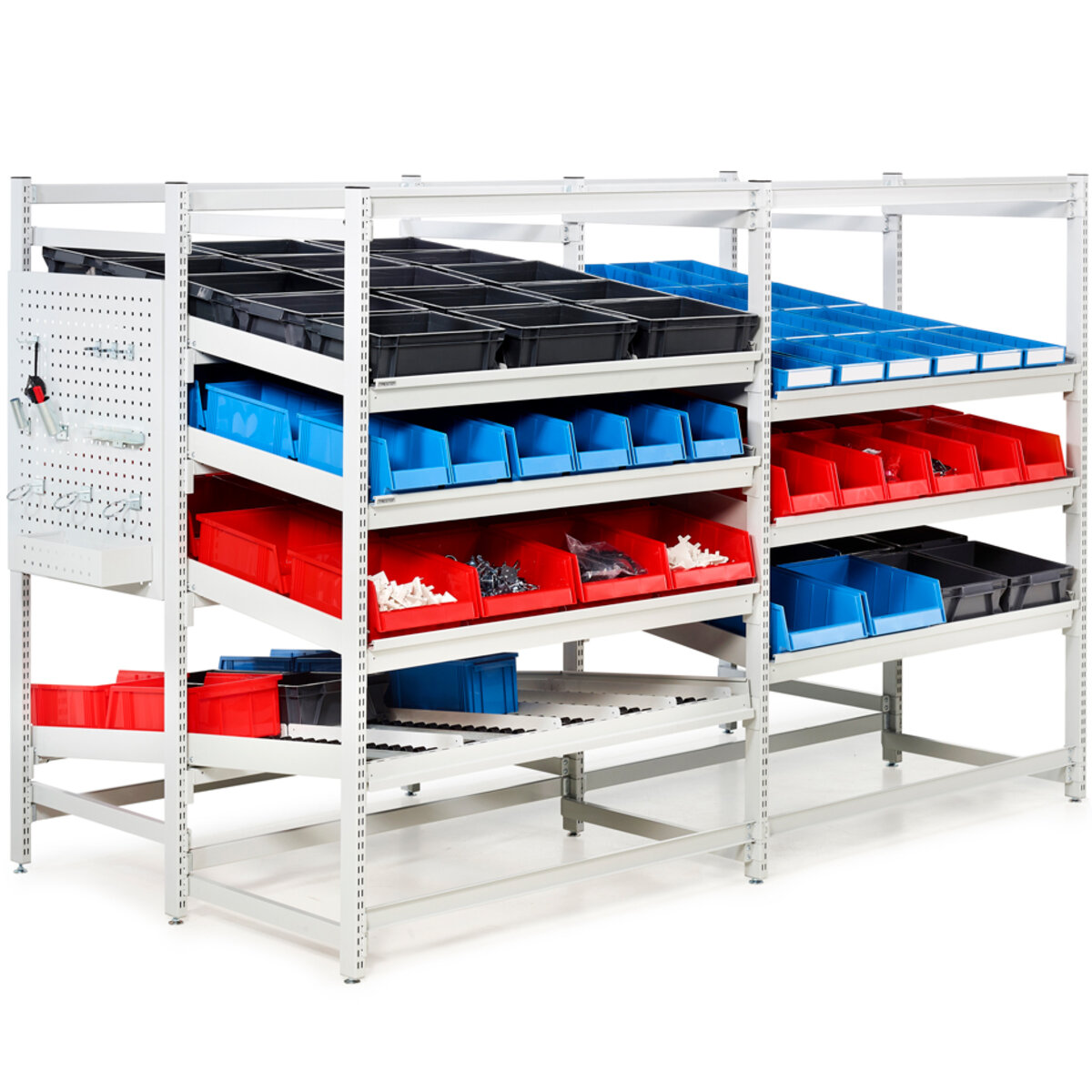 Treston FiFo Flow Rack shelving, storage and picking solution | Treston