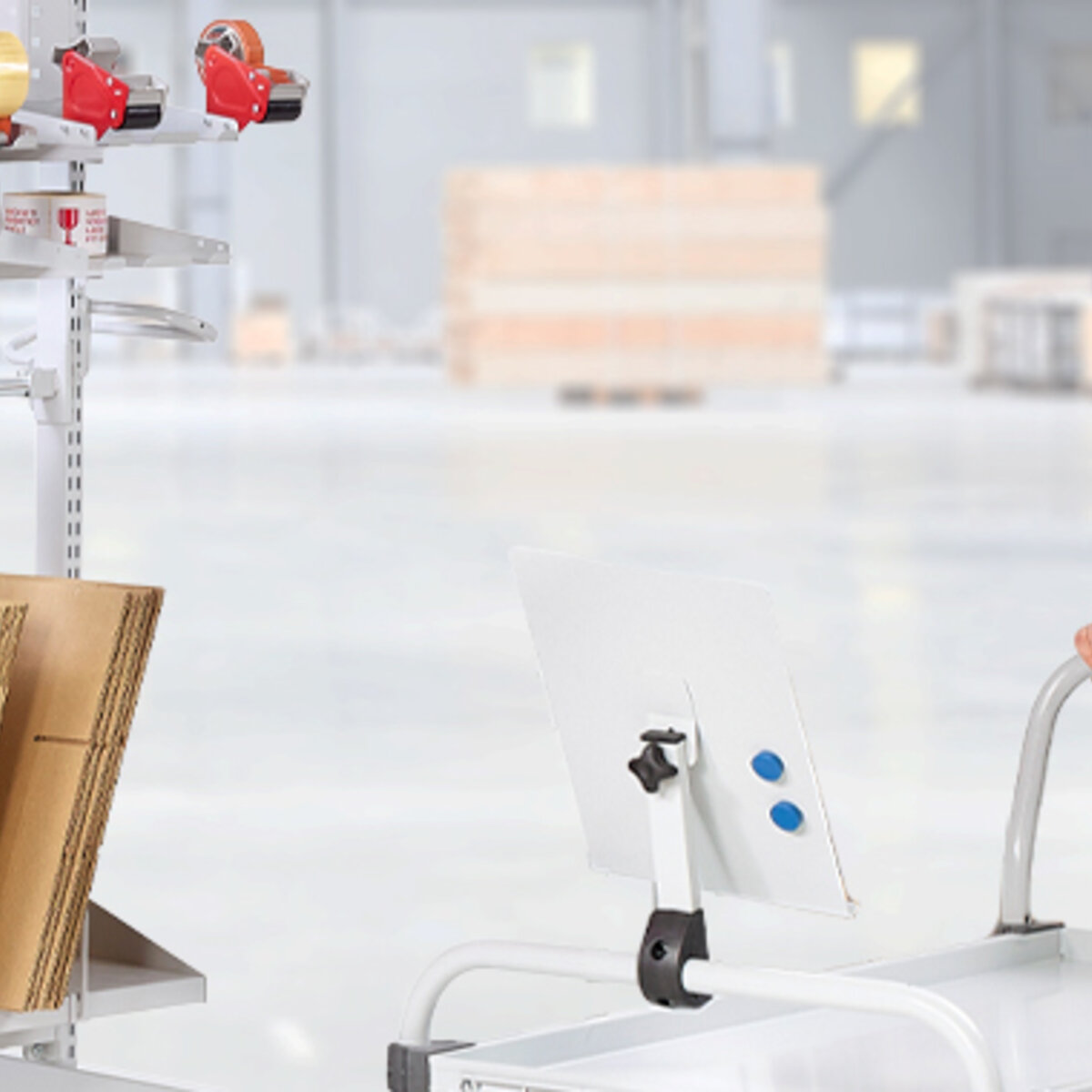 Treston packing station | Packing carts | Treston